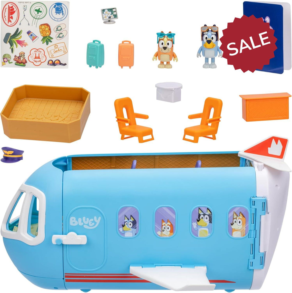 Bluey 3-in-1 Transforming Plane Playset – McGreevy's Toys Direct