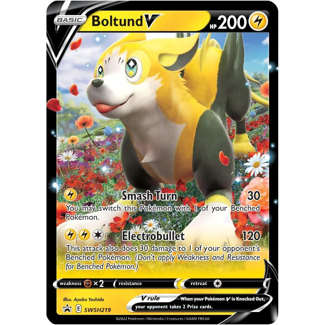Pokémon TCG: Boltund V Showcase Box – McGreevy's Toys Direct