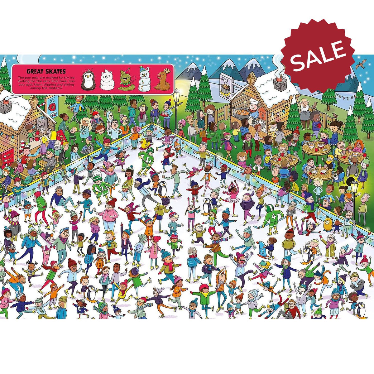 Where's the Penguin Poo? Search-&-Find Book – McGreevy's Toys Direct